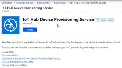 Registering Devices With IoT Hub Device Provisioning Service